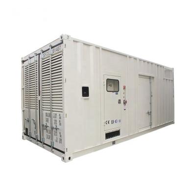 China High Voltage Genset OEM customized 1000Kw-2000Kw Standby Power Good Quality famous Diesel container Generator for sale