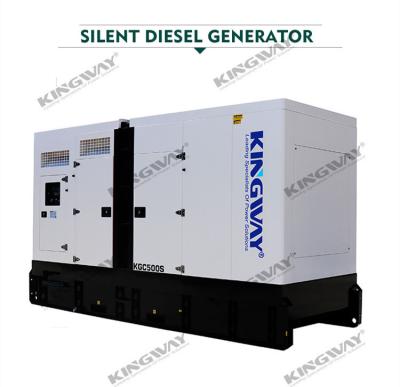 China Silent Canopy 350kva 280kw 400v 50hz 3 phase 4 wire diesel power generator for sale
