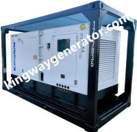 China 100KVA Zone II  Explosion Proof Silent Diesel Generator  Mounted In DNV 2.7-1 For Offshore Oil Gas Fields for sale