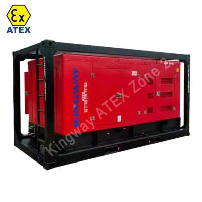 China Supply 400v 50hz 3 phase 4 wire 300kva diesel engine  ex-proof ATEX zone 2 rated dnv offshore generator for sale