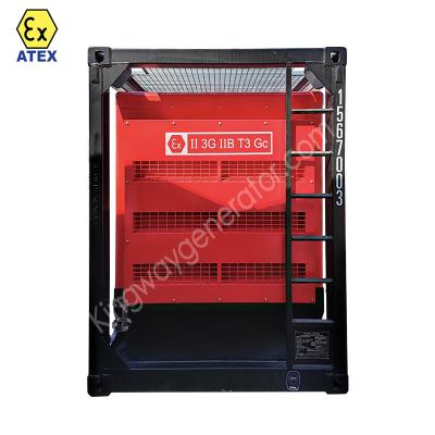 China Rigsafe Explosion Proof Atex Zone I Zone II Diesel Generator for Offshore Platform mining industry with DVN Lifting Frame for sale