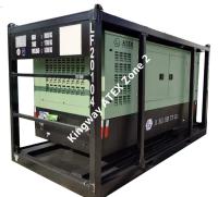 China Sullair 185 CFM Atex Zone 2 Explosion Proof Equipment Diesel-Powered Screw Air Compressor Electric Start for Offshore Platform for sale