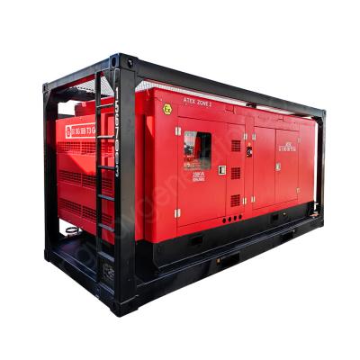 China kINGWAY Hazardous Zone 2 ATEX 250KVA Explosion Proof Diesel Generator Set  ZONE 2 IIB T3 Gc for sale