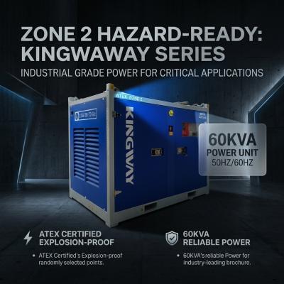 China Containerized ATEX Zone 2 Ex-Proof Diesel Engine Air Compressor with DNV Frame for sale