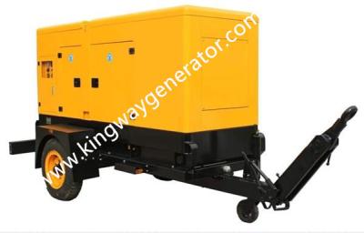 China 1500RPM 1800RPM 15KW Trailer Mounted Diesel Generator Outside Use for sale