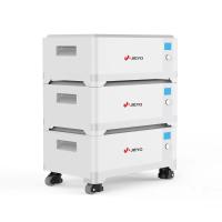 China Stackable Home Solar Energy Storage System 15KWH White Style for sale