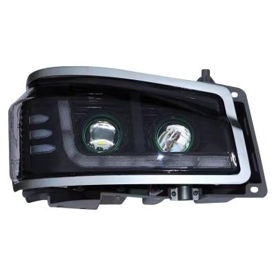 China Customize Your HOWO 380 Truck's Lighting with LED Dual Lens Headlight Assembly for sale