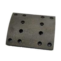China SINOTRUK CNHTC Car Fitment Size Standard WG9231342068 howo truck brake pad rubbing pad for sale