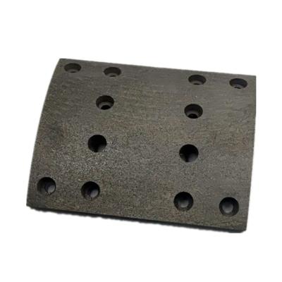 China SINOTRUK CNHTC Car Fitment Size Standard WG9231342068 howo truck brake pad rubbing pad for sale