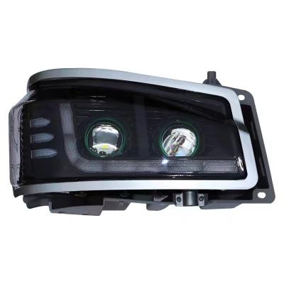 China National Heavy Duty Truck HOWO Full LED Headlight Assembly WG9719720001 WG9719720002 for sale