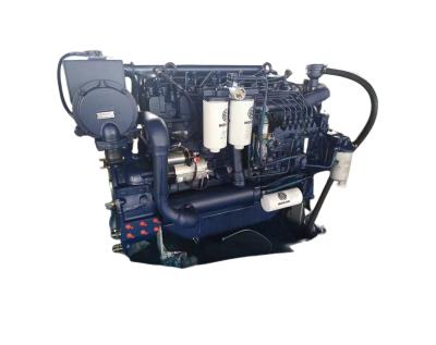 China 4 Stroke Weichai WP6C220-23 Marine Diesel Engine 162kw/220hp with and Advanced Gearbox for sale