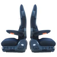 China Shaanxi Howo Car Fitment Seats with Height Adjustable Driver Seats and Air Suspension for sale