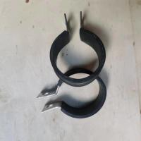 China U Type R Type Tank Water Pipe Clamp Hoop with 304 Stainless Steel and Rubber Edge for sale