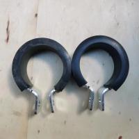 China U Type R Type Tank Water Pipe Clamp Hoop with 304 Stainless Steel and Rubber Edge for sale