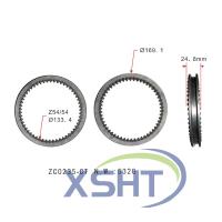 China Transmission Gear Synchroniser Rings made of Molybdenum-Carbon Vertical Threaded Steel for sale