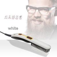 China 100℃-220℃ PTC Fast Heat Ionic Beard Straightener Brush for sale