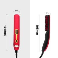 China Quickly Styling 248-428℉ 19W Mens Heated Beard Comb for sale