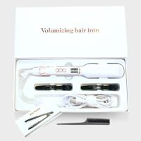 China CE Certified 60 Minutes Electric Hair Straightener Brush for sale