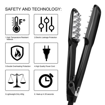 China PTC Heater 50W Tourmaline Ceramic Hair Straightener for sale