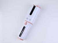 China ROHS PTC Heater Cordless Auto Curler With LCD Display for sale