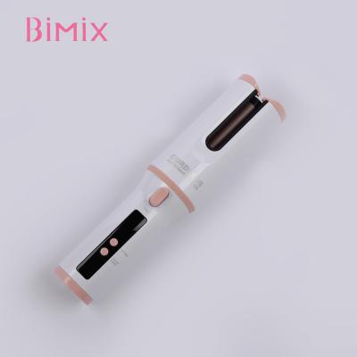 China FCC Certified Rechargeable Rotating Automatic Hair Curler for sale