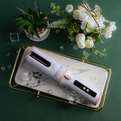 China Usb Rechargeable Wireless DC5V 5200mAh Automatic Hair Curler for sale