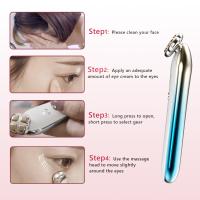China Remove Eye Bags EMS Microcurrent Eye And Face Massager for sale