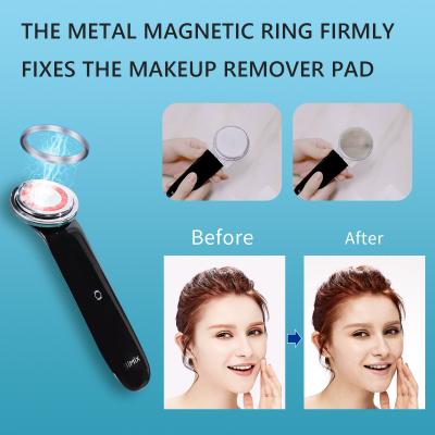 China CE ROHS 45Degrees Heated Negative Ion Facial Massager for sale