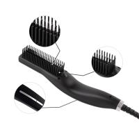 China Fixed Cord 11 Million/Cm3 Beard Flat Iron Brush for sale