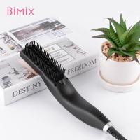 China Fixed Cord 11 Million/Cm3 Beard Flat Iron Brush for sale