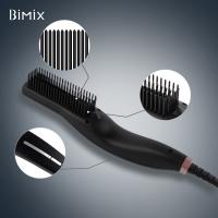 China PTC Heated Beard Straightener Brush for sale