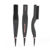 China 4 Temperatures PTC Heated Electric Beard Straightener Comb for sale