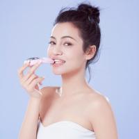 China IPX7 Waterproof Facial Cleansing Brush Led Light Vibration EMS Massage Pattern CMA for sale