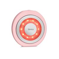 China Soft Silica Gel Silicone Face Wash Brush Red Blue LED Light Therapy for sale