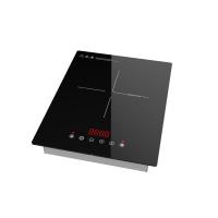 China Electric Single 2000w Induction Cooker Hob Advanced  Crystal Glass Material for sale