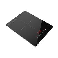 China Electric Single 2000w Induction Cooker Hob Advanced  Crystal Glass Material for sale