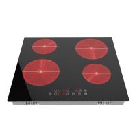 China Touch Screen Electric Built In Ceramic Hob Cooker Four ring Kitchen Appliances for sale