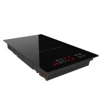 China Waterproof Two Burner Induction Stove Top Cooktop 5500W Touch Control for sale