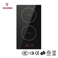 China Bridge Zone Double Induction Hob 5500W  Touch Control Hidden for sale