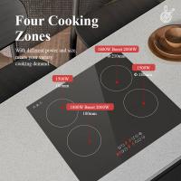 China Recyclable 3 Burner Built In Induction Hob Cooktop  Domino Type for sale