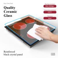China Temperature Control 3 Zone Built In Ceramic Hob Cooktop Frameless for sale