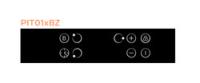 China Elegant Energy Efficient Induction Cooktop , 3 Zone Touch Control Induction Cooker for sale