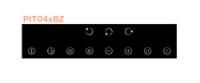 China Elegant Energy Efficient Induction Cooktop , 3 Zone Touch Control Induction Cooker for sale