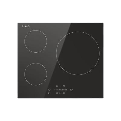 China Fast Heating 3 Burner Induction Stove , Induction Cooktop With Timer 6100W for sale
