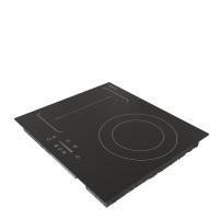 China Reinforced 3 Burner Electric Induction Hobs Cooktop Crystal Panel Type for sale