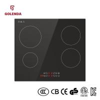 China Heating Selection 4 Burner Electric Cooktops , Induction Hob Cooker 7000W for sale