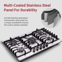 China Outdoor Stainless Steel Built In Gas Stove 5 Burner for sale