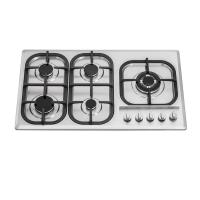 China Stainless Steel Panel 5 Burner Built In Hob Multifunction for sale