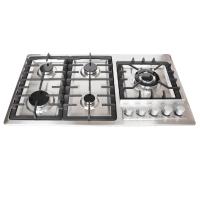 China Stainless Steel Panel 5 Burner Built In Hob Multifunction for sale
