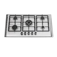 China Stainless Steel Panel 5 Burner Built In Hob Multifunction for sale